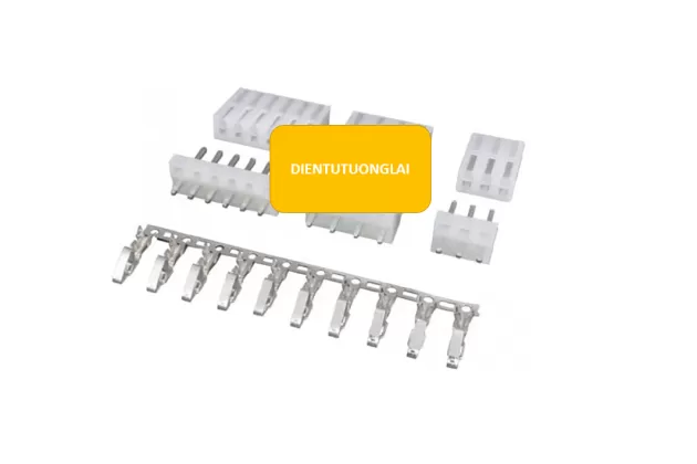 Connector CH3.96 5 Pin Chân Thẳng Kèm Kim Bấm